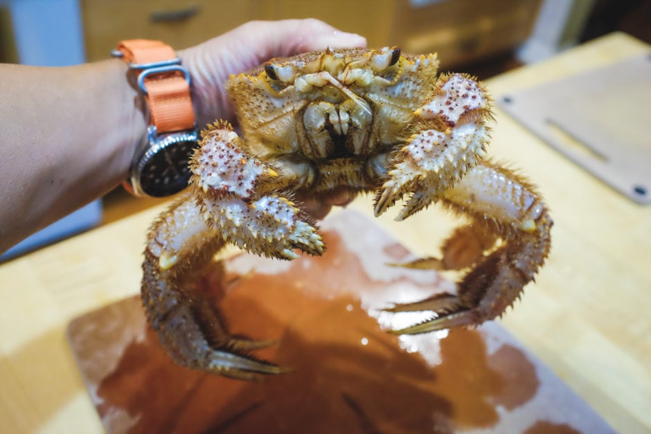 Preparing Live Kegani Crab | 10nineteen