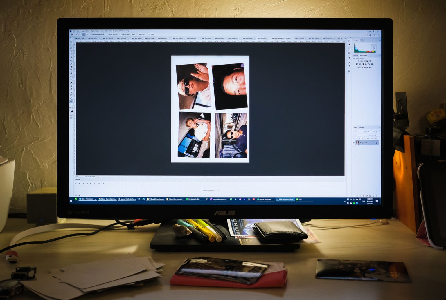 Scanning Old Snapshots Using Photoshop | 10nineteen